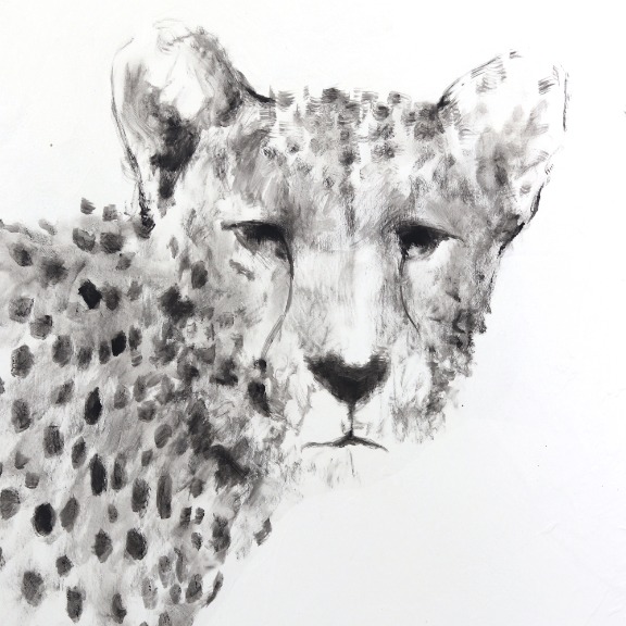 Woman with Cheetah (Alessandro Casetti) - Artspace Warehouse | Los ...